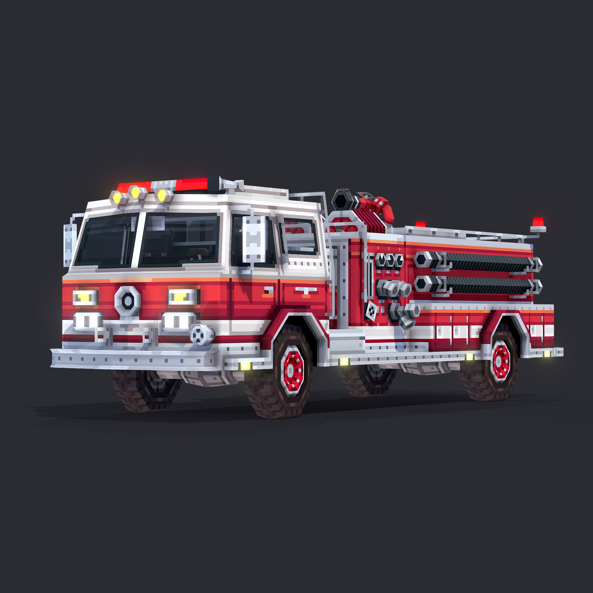 ArtStation - Firetruck