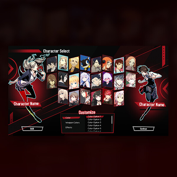 ArtStation - Anime Rhythm Game UI Design