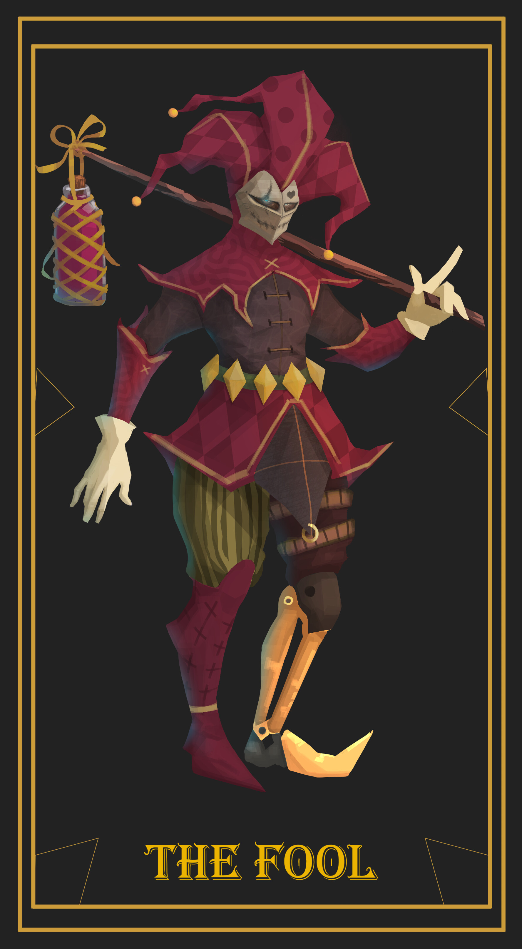 ArtStation - The Fool(Taro Card)
