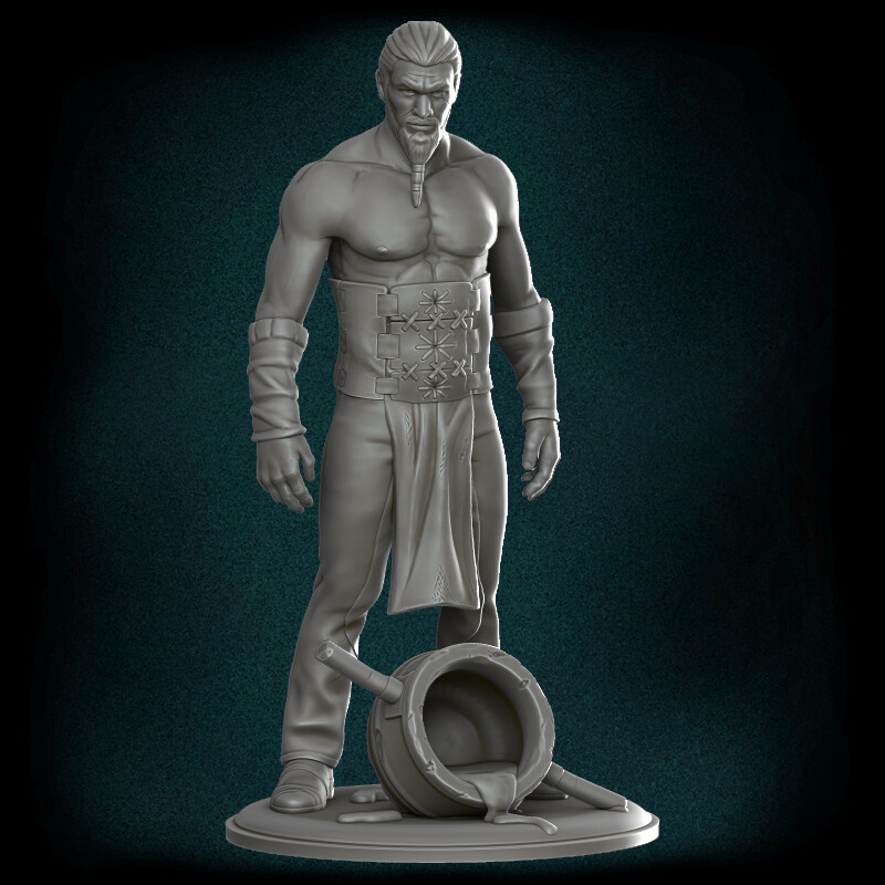 ArtStation - Khal Drogo Fan art