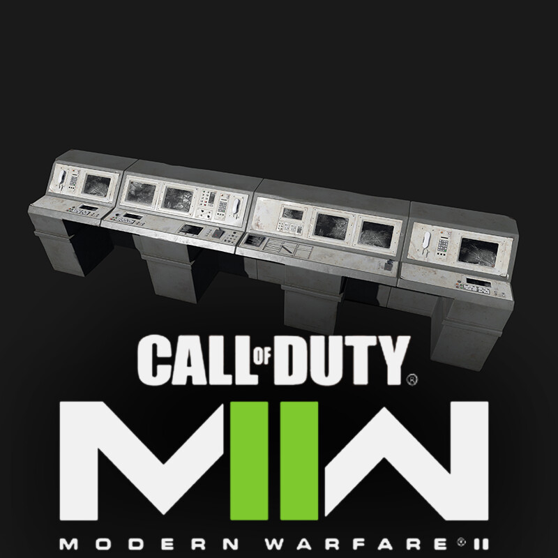 ArtStation - Call of Duty: Modern Warfare II | Command Console Broken