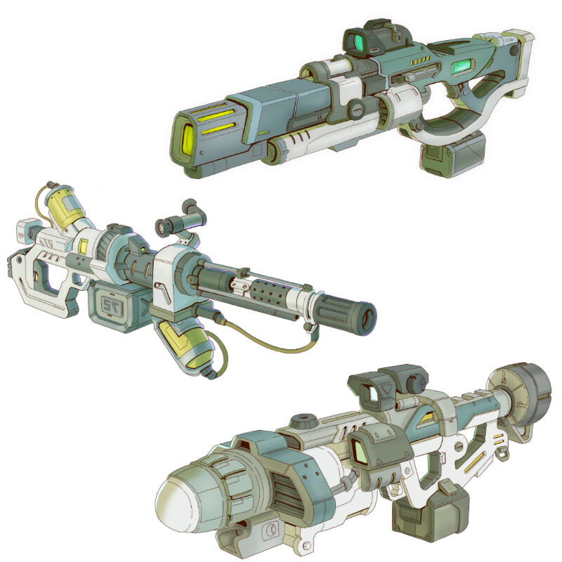 ArtStation - JV-0630 Weapons