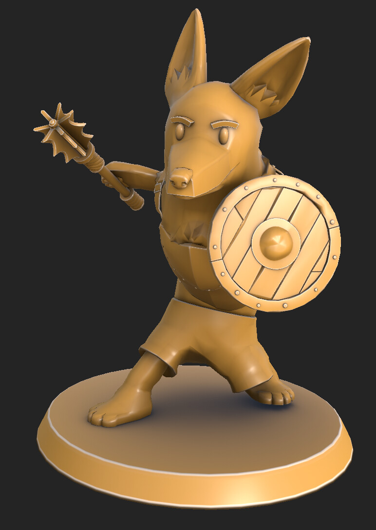 ArtStation - Corgi Figure