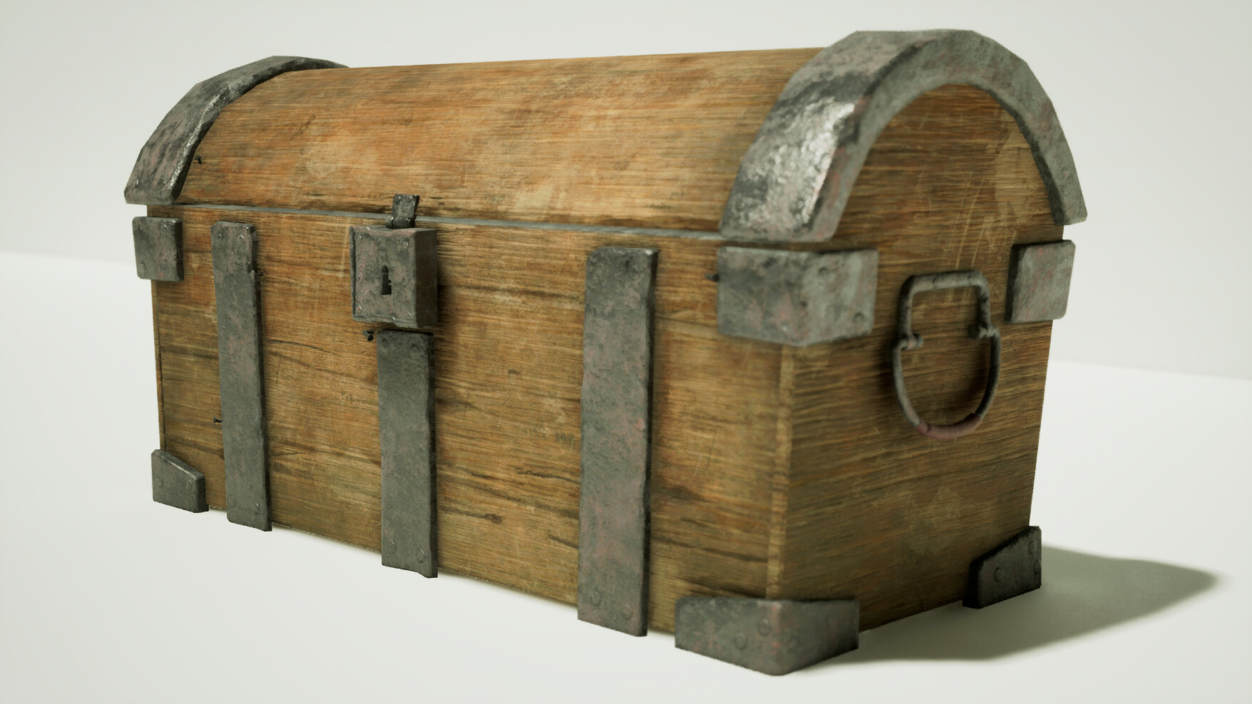 Hee Chan Yun - Old Medieval Chest Prop