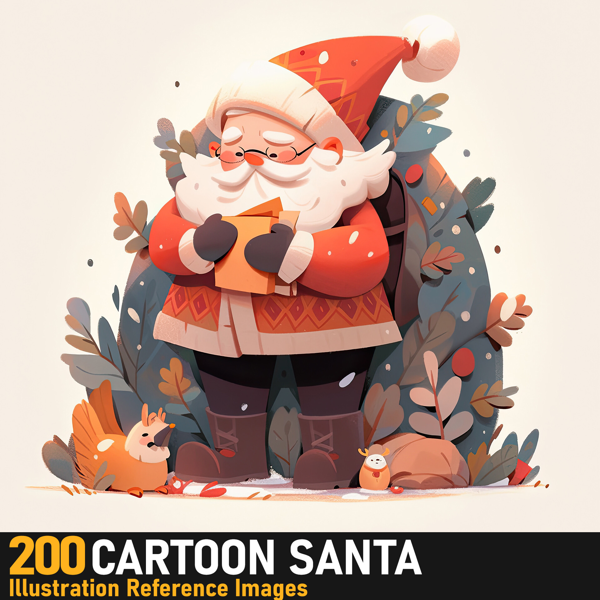 ArtStation - Cartoon Santa | 4K Reference Images