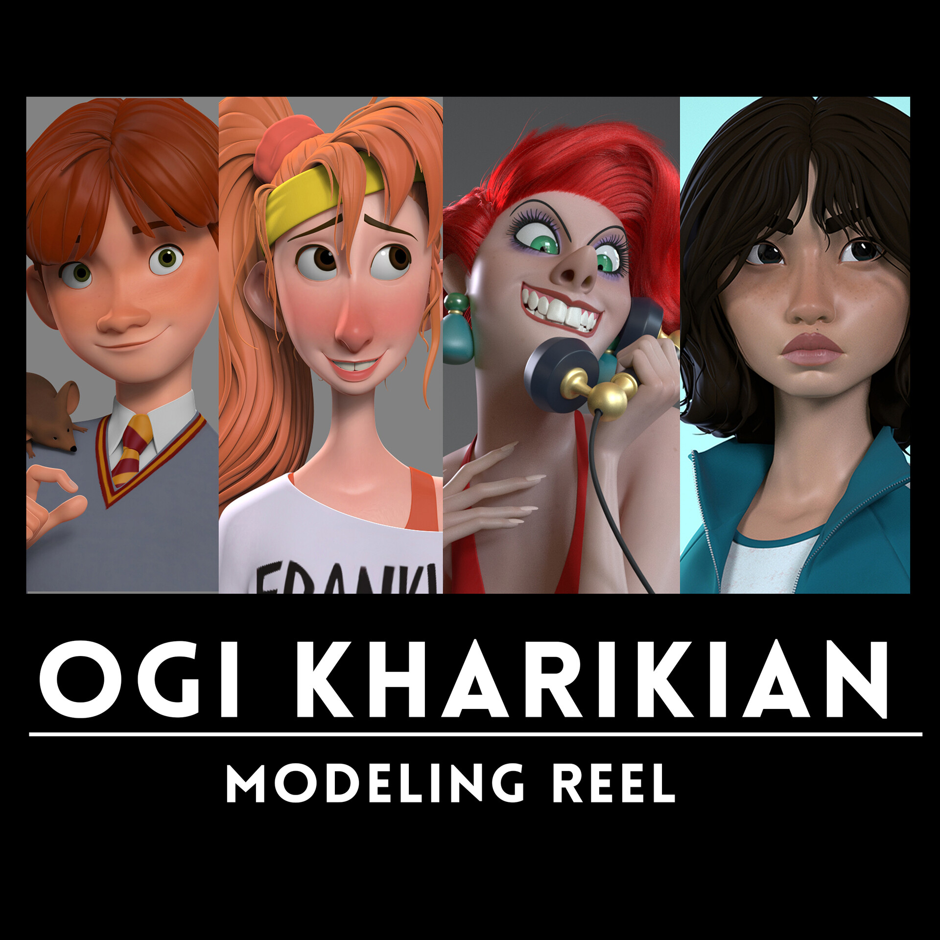 Ogi Kharikian - Character Modeling Reel
