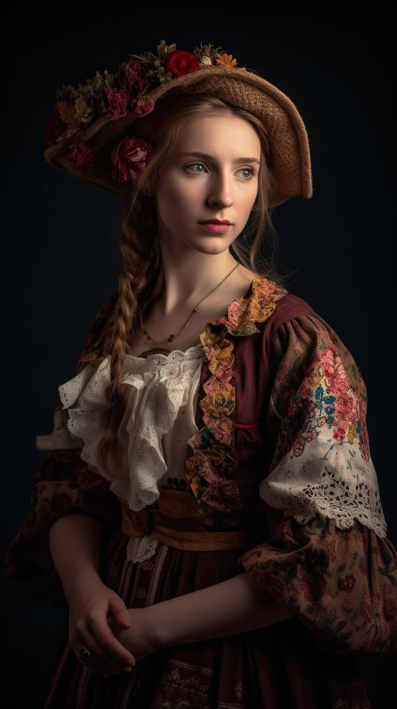 ArtStation - 400 Female Germany Outfit _ VOL 1 _ Character Reference