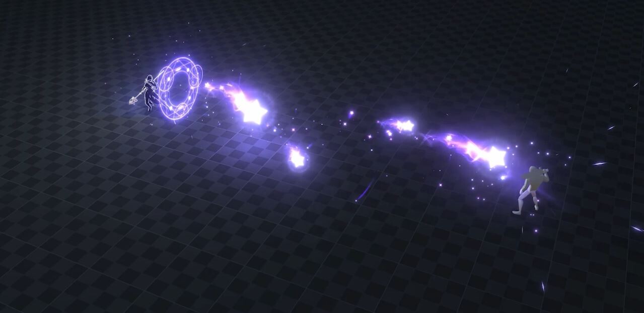 ArtStation - Unity) Stella projectile Vfx game effect