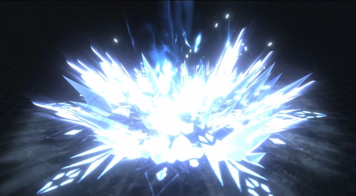 ArtStation - Unity) Ice skill Vfx game effect