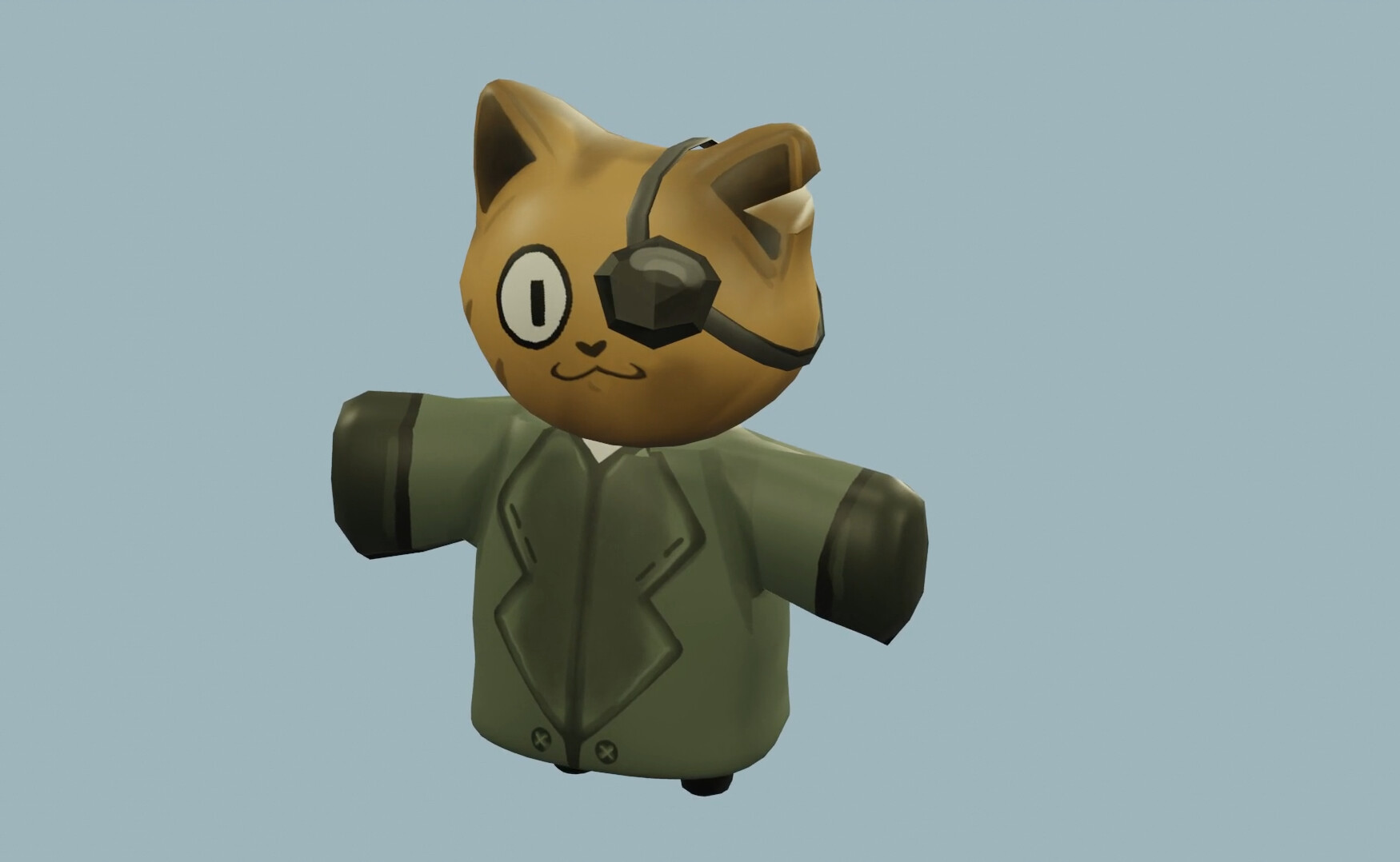 ArtStation - Weird Cat NPC | Dejima Delivery