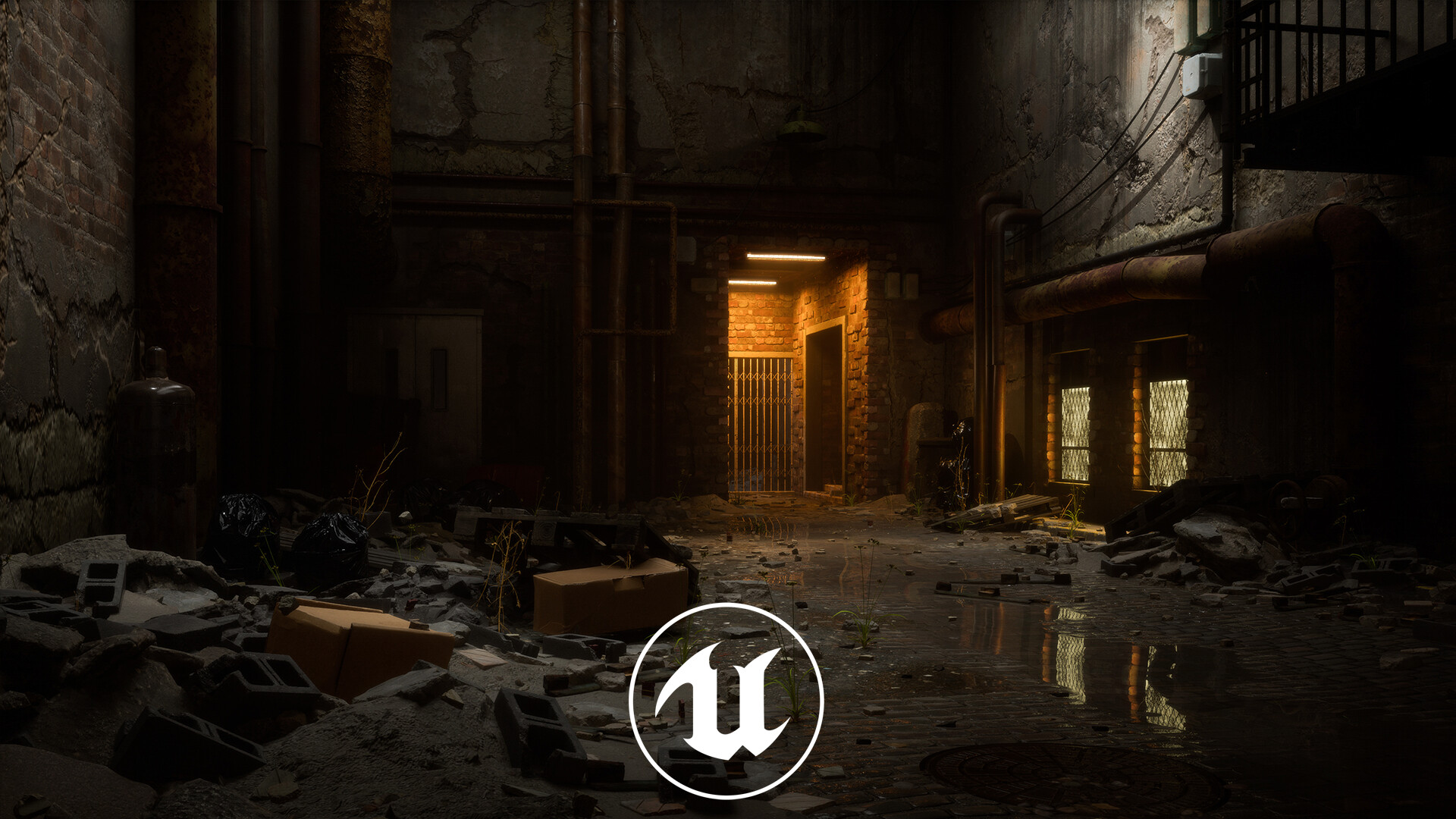 ArtStation - Old Alley Way | UNREAL ENGINE 5.0.3