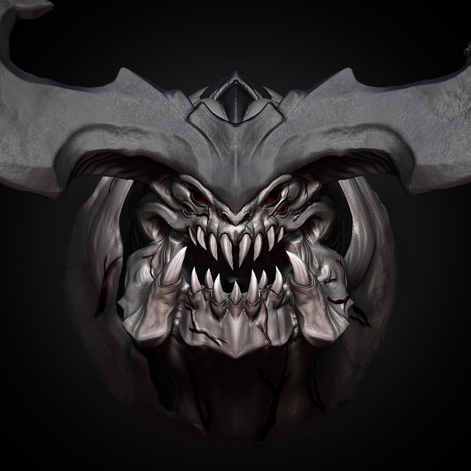 ArtStation - Cyberdemon Sculpt