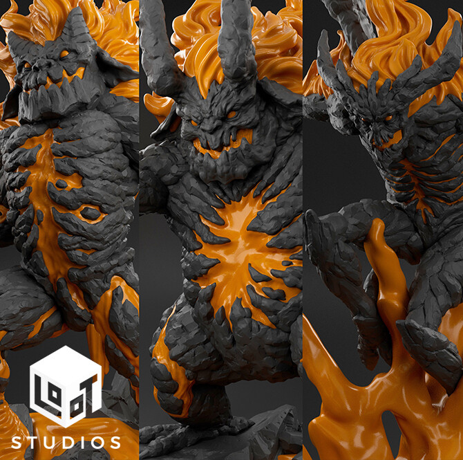 ArtStation - Imps - Flames of Wrath