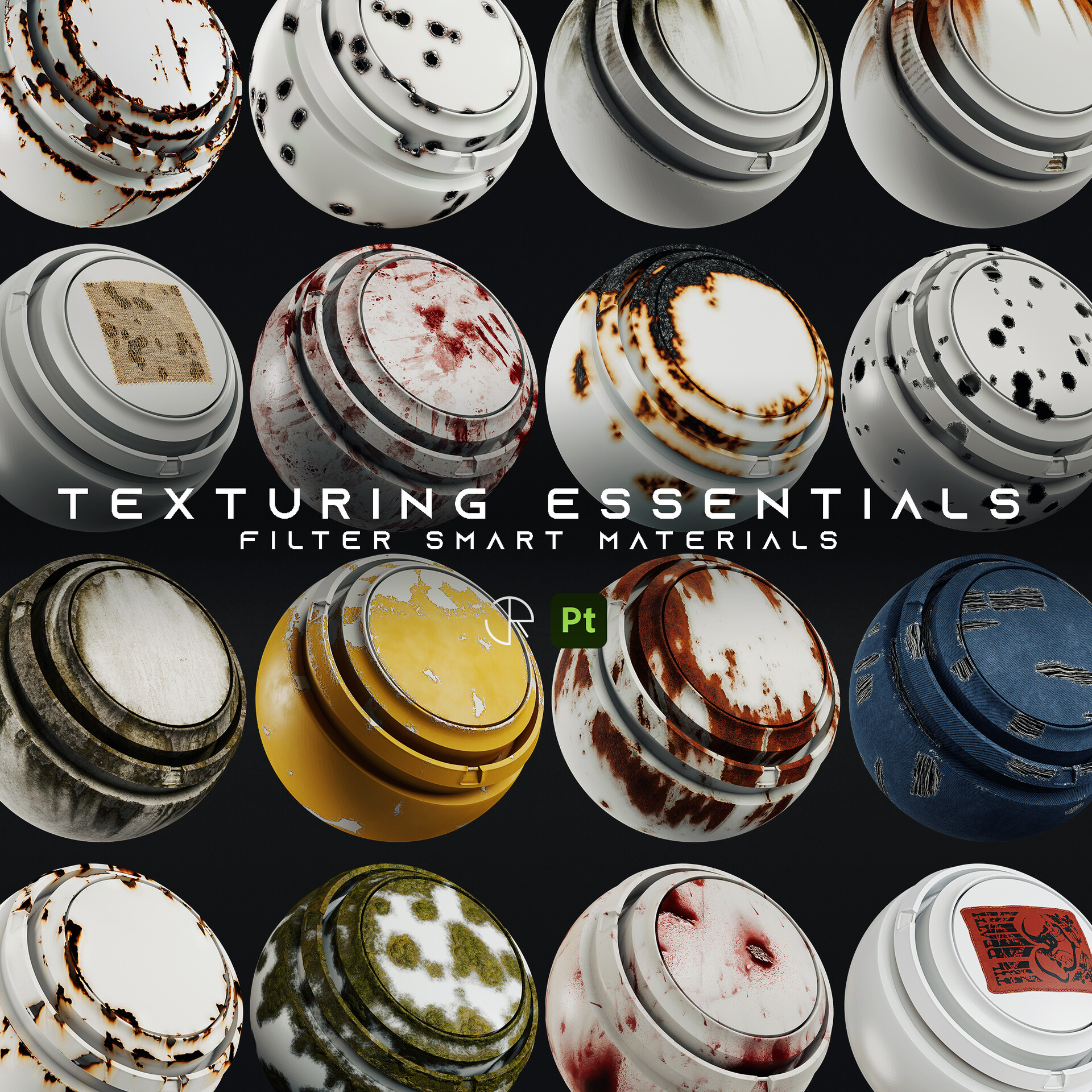 ArtStation - Texturing Essentials_Filter Smart Materials vol 02