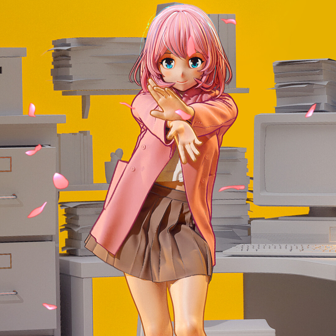 ArtStation - Motion Capture Animation #Flower