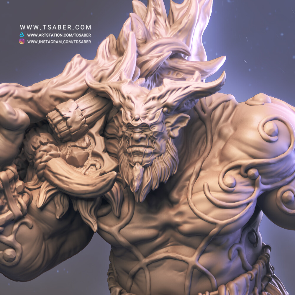 ArtStation - Cyclops Sculpture