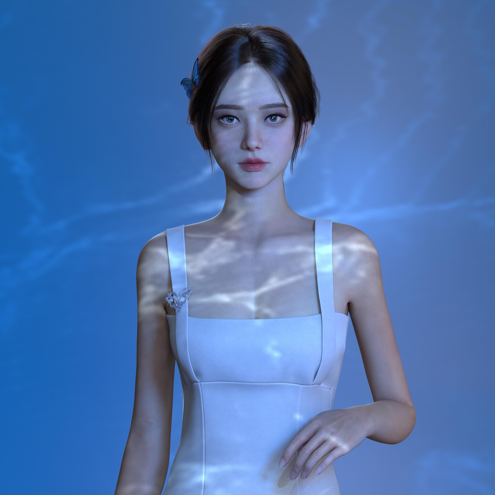 ArtStation - 虚拟人-任佳恩