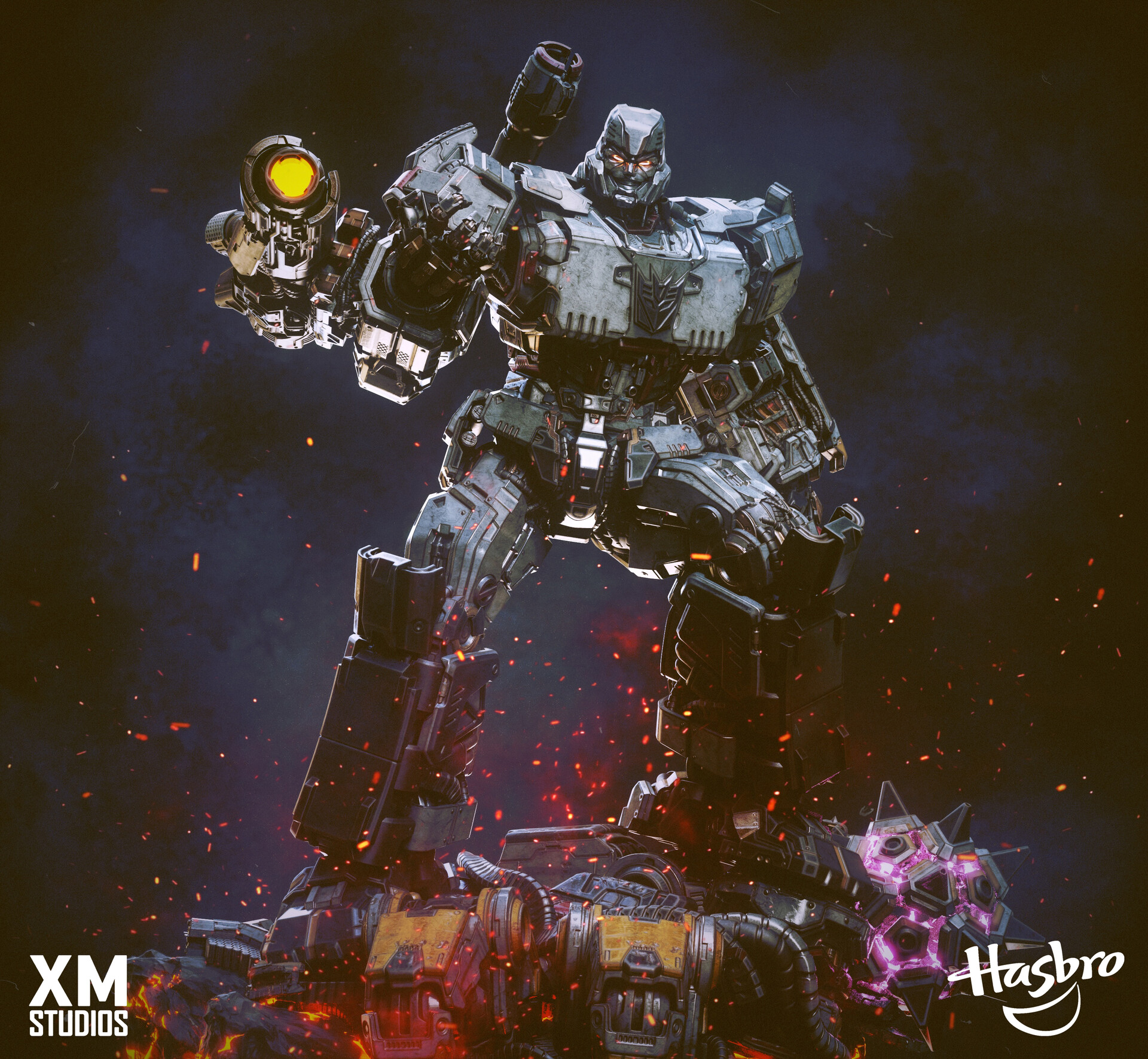 ArtStation - XM Studios : Transformers G1 Megatron