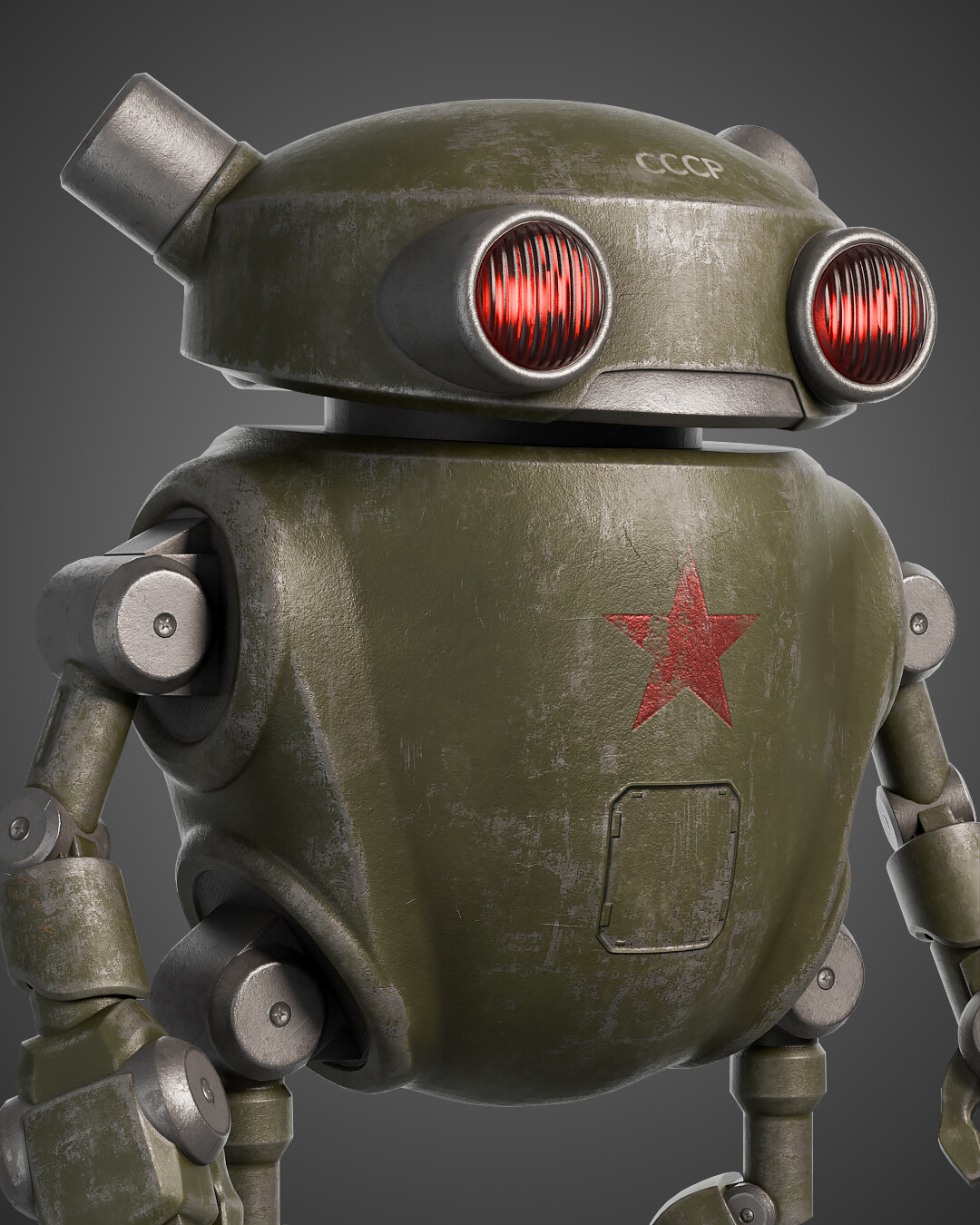 ArtStation - Eddie Robot - Atomic Heart version