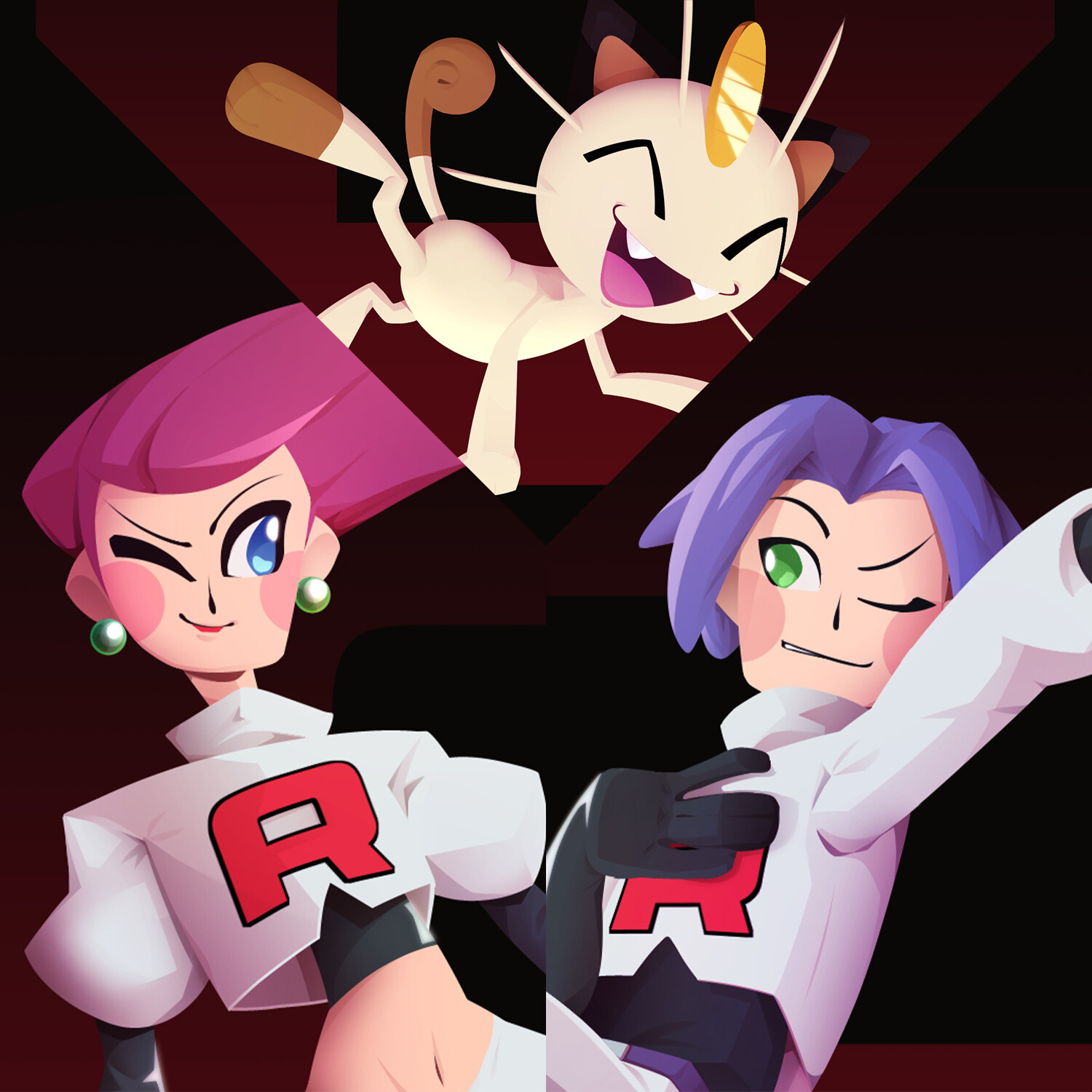 ArtStation - TEAM ROCKET