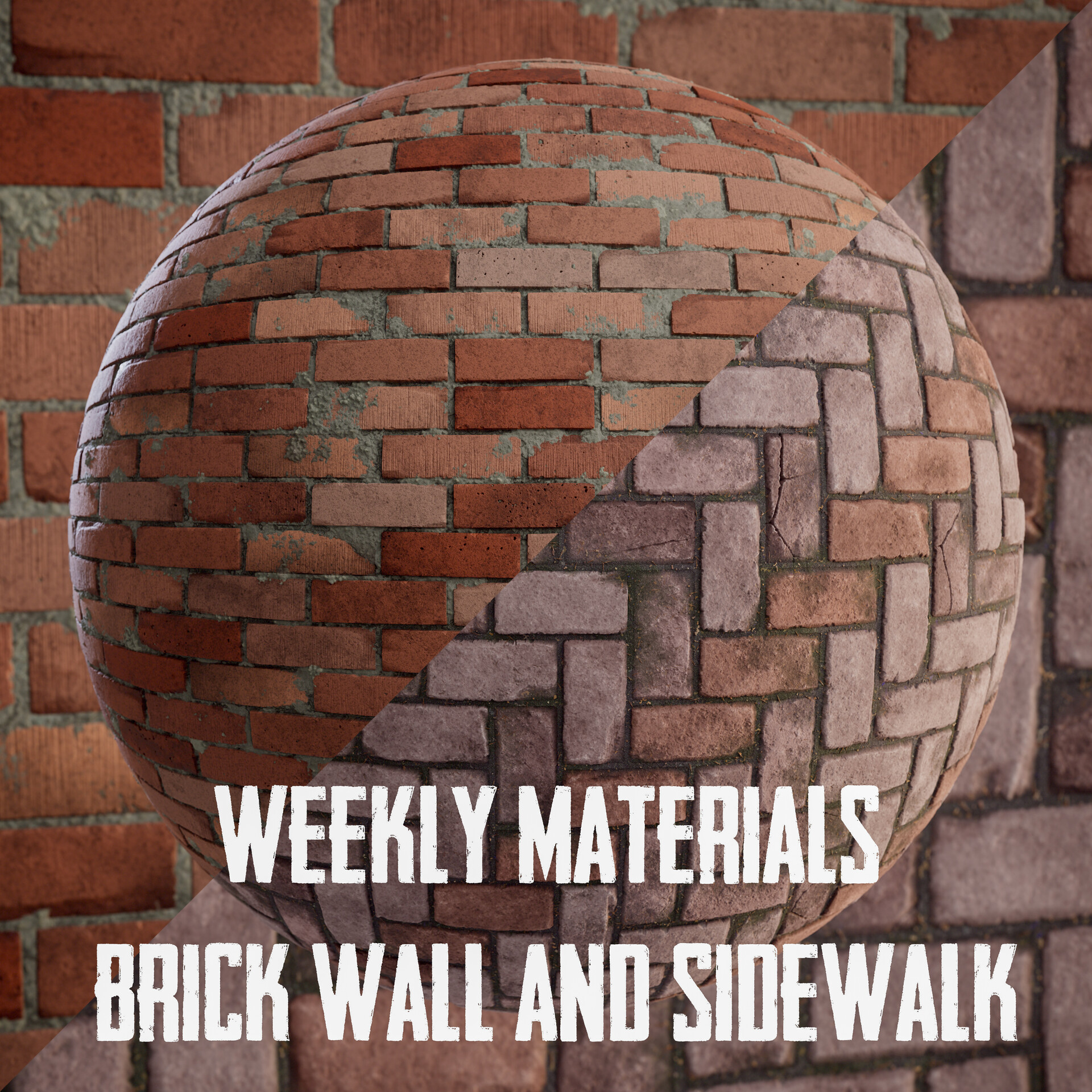 ArtStation - 03 - Weekly Materials - Bricks