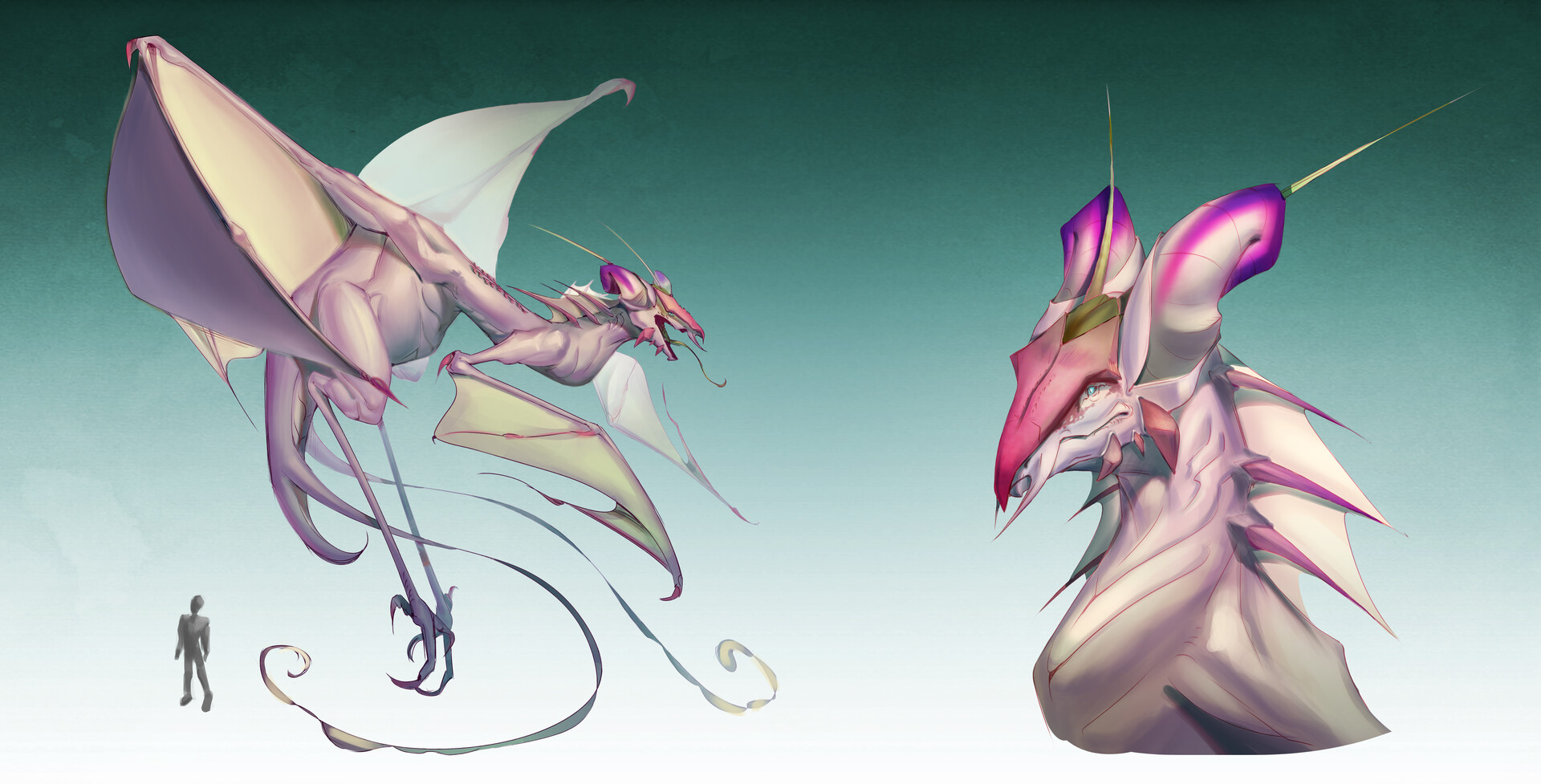 ArtStation - Mantis Wyvern