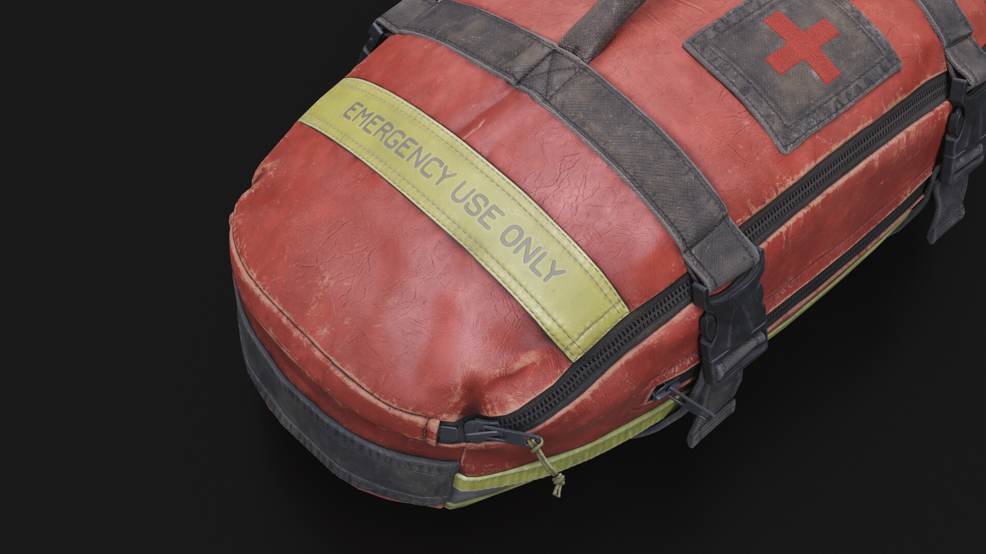 ArtStation - Leather bag medpack