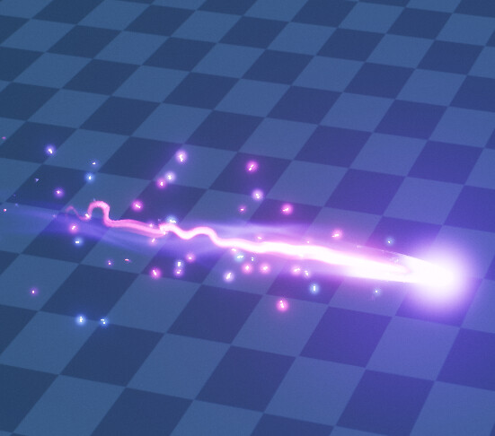 ArtStation - Arcane Projectile VFX