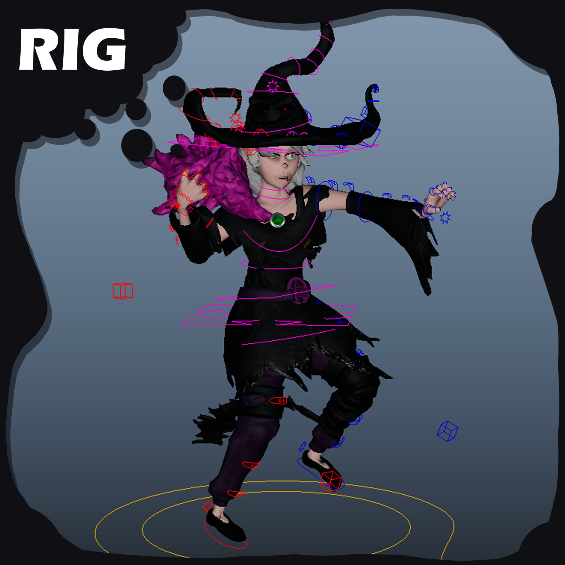 ArtStation - Witch Rig