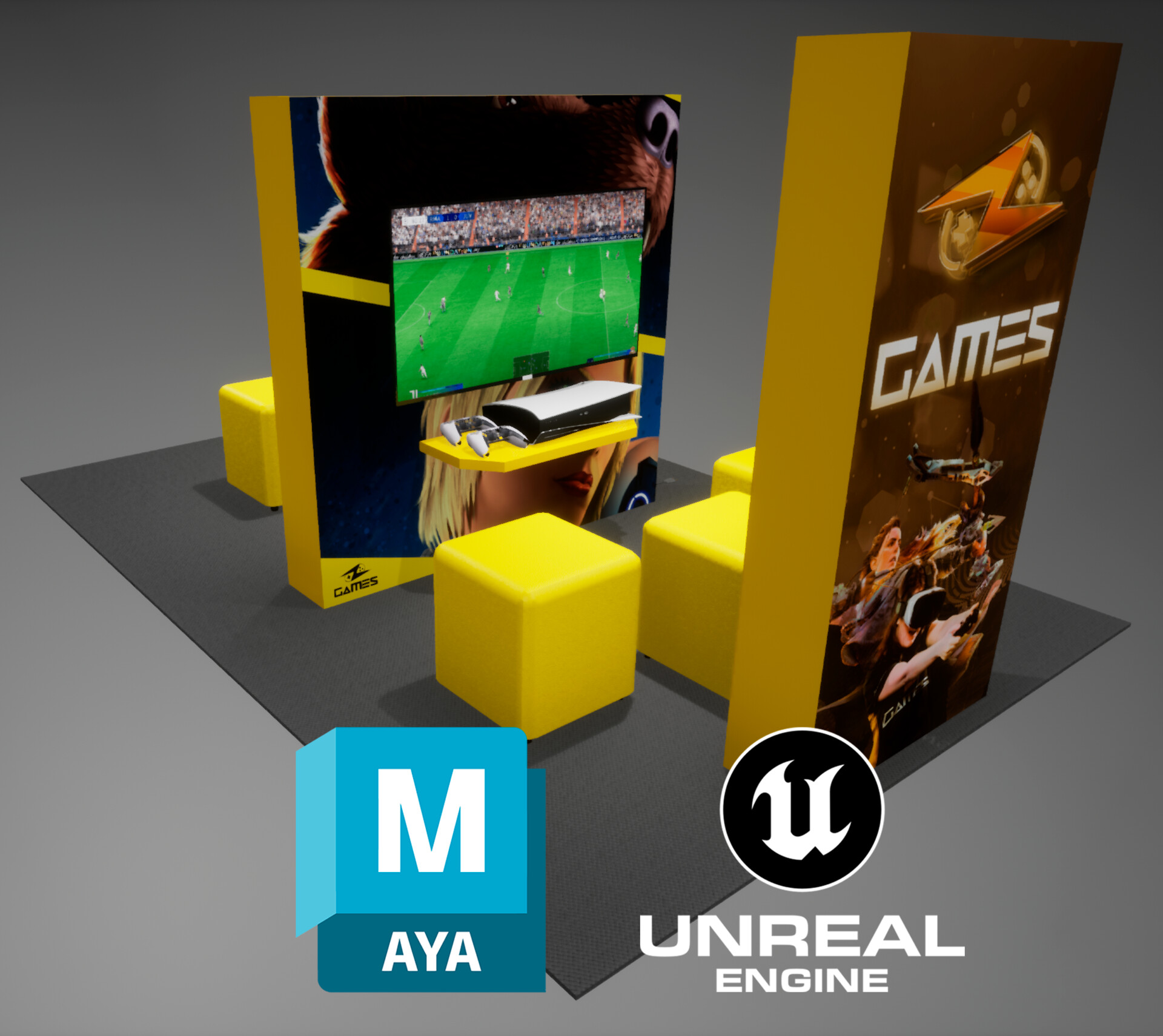 ArtStation - Stand - ZION TIJUCA