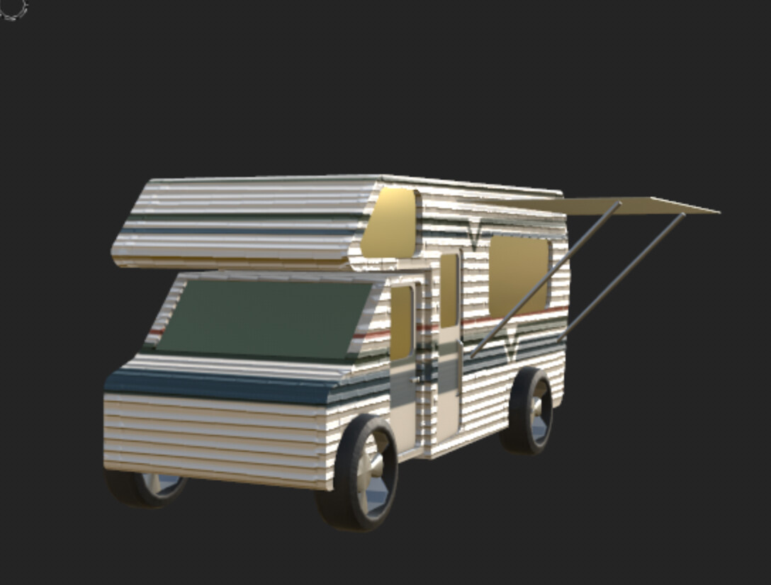 ArtStation - Prickle's Patrol RV Texture