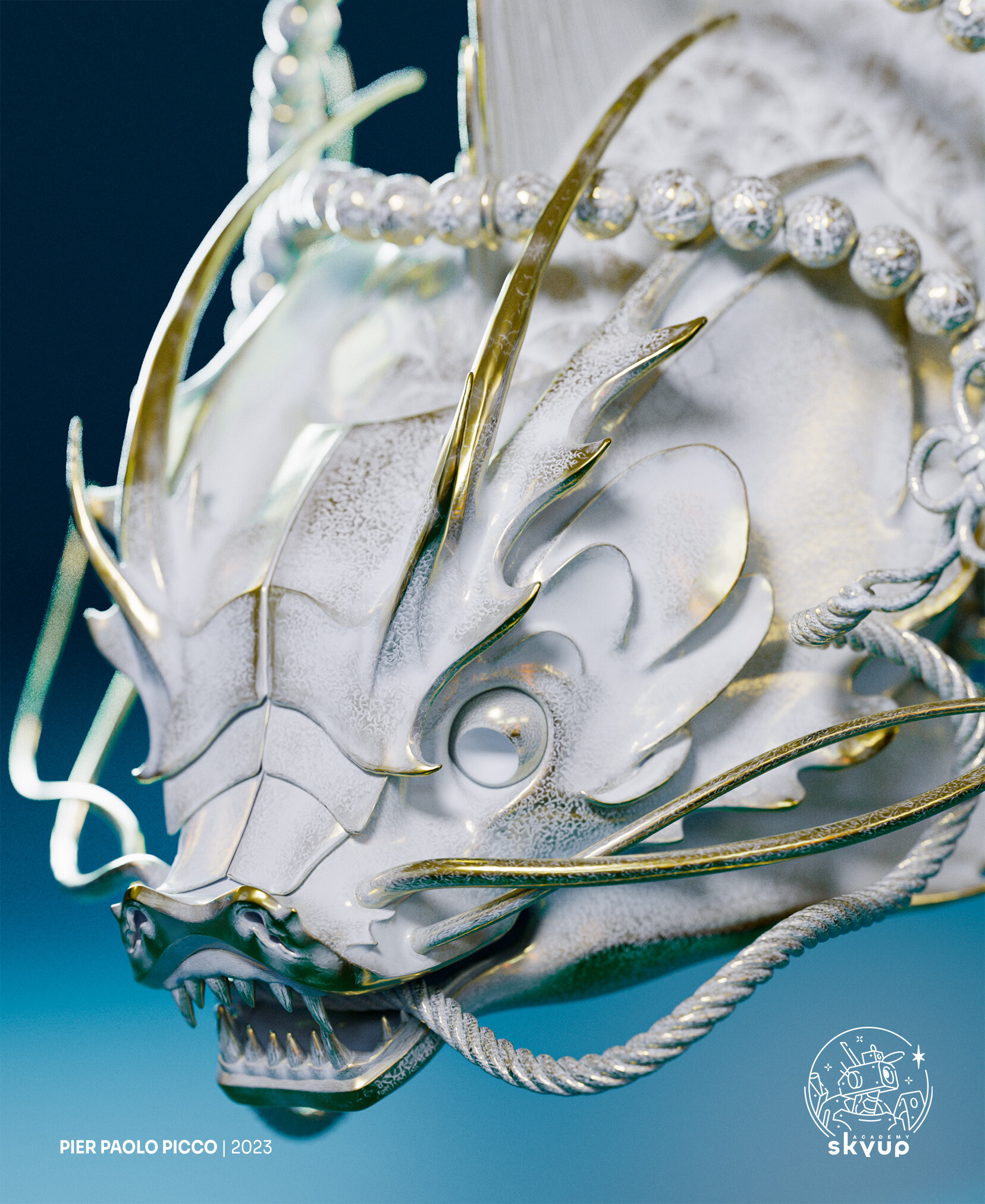 ArtStation - Koi Dragon