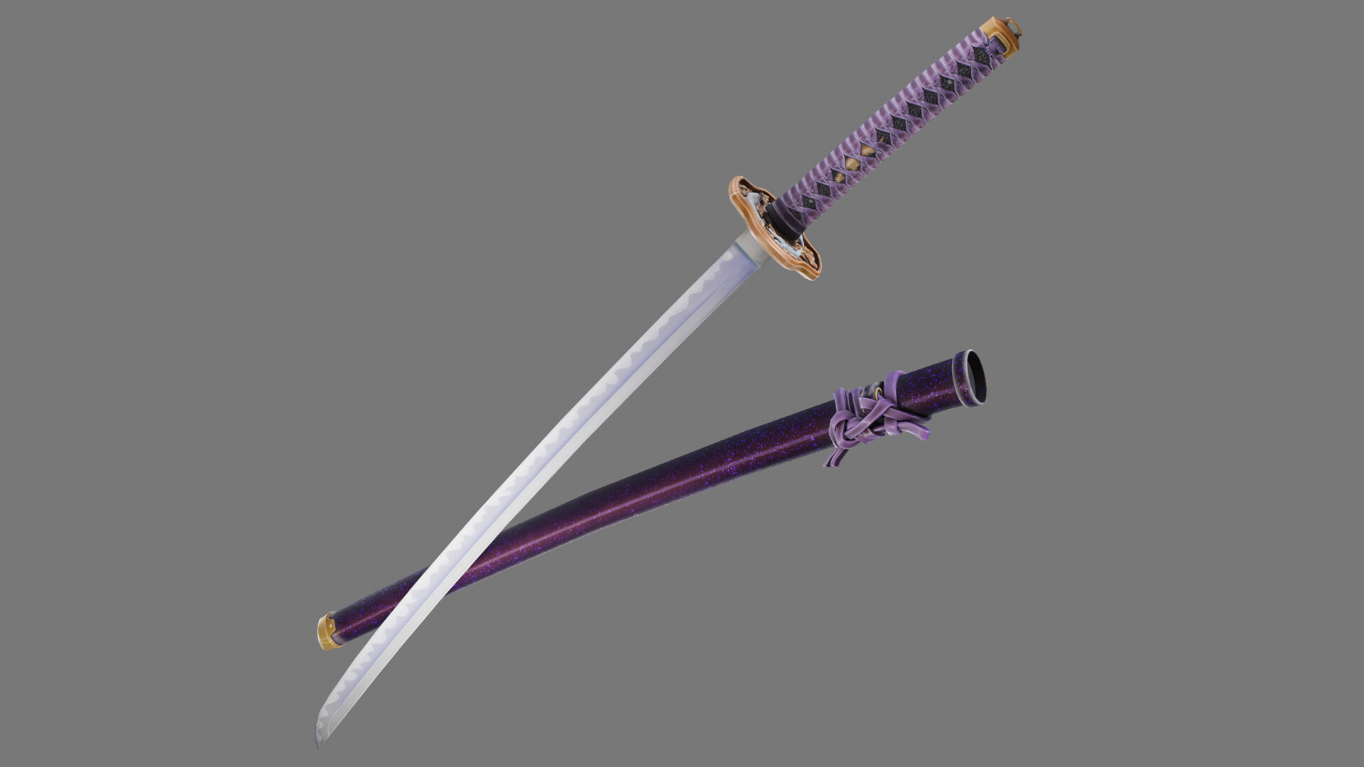 ArtStation - Leaping Cat Katana