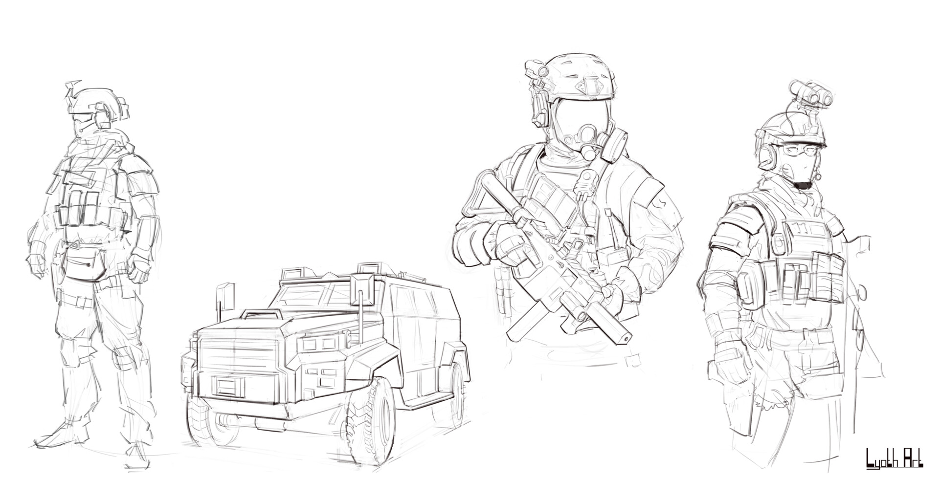 ArtStation - Sketching Studies