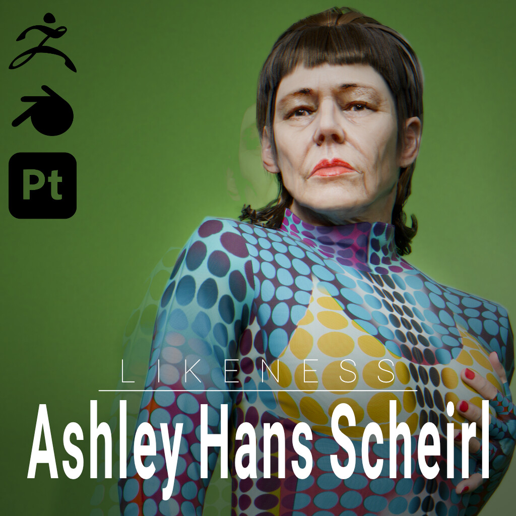 ArtStation - Ashley Hans Scheirl: likeness