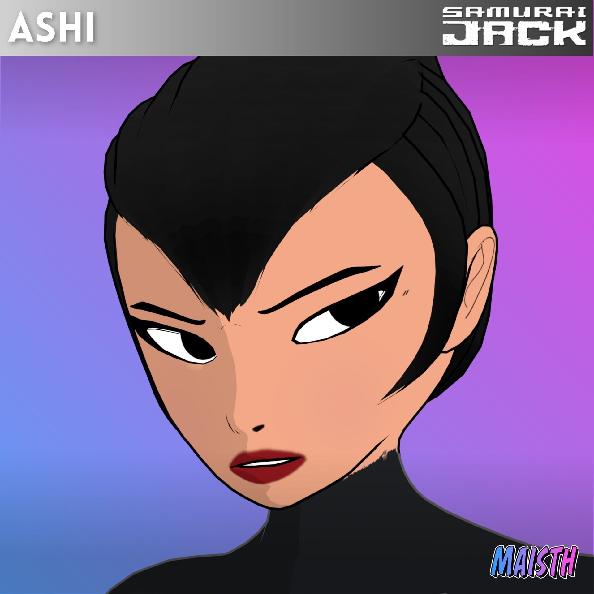 ArtStation - Ashi | Maisth's 3D Fan Characters | Samurai Jack