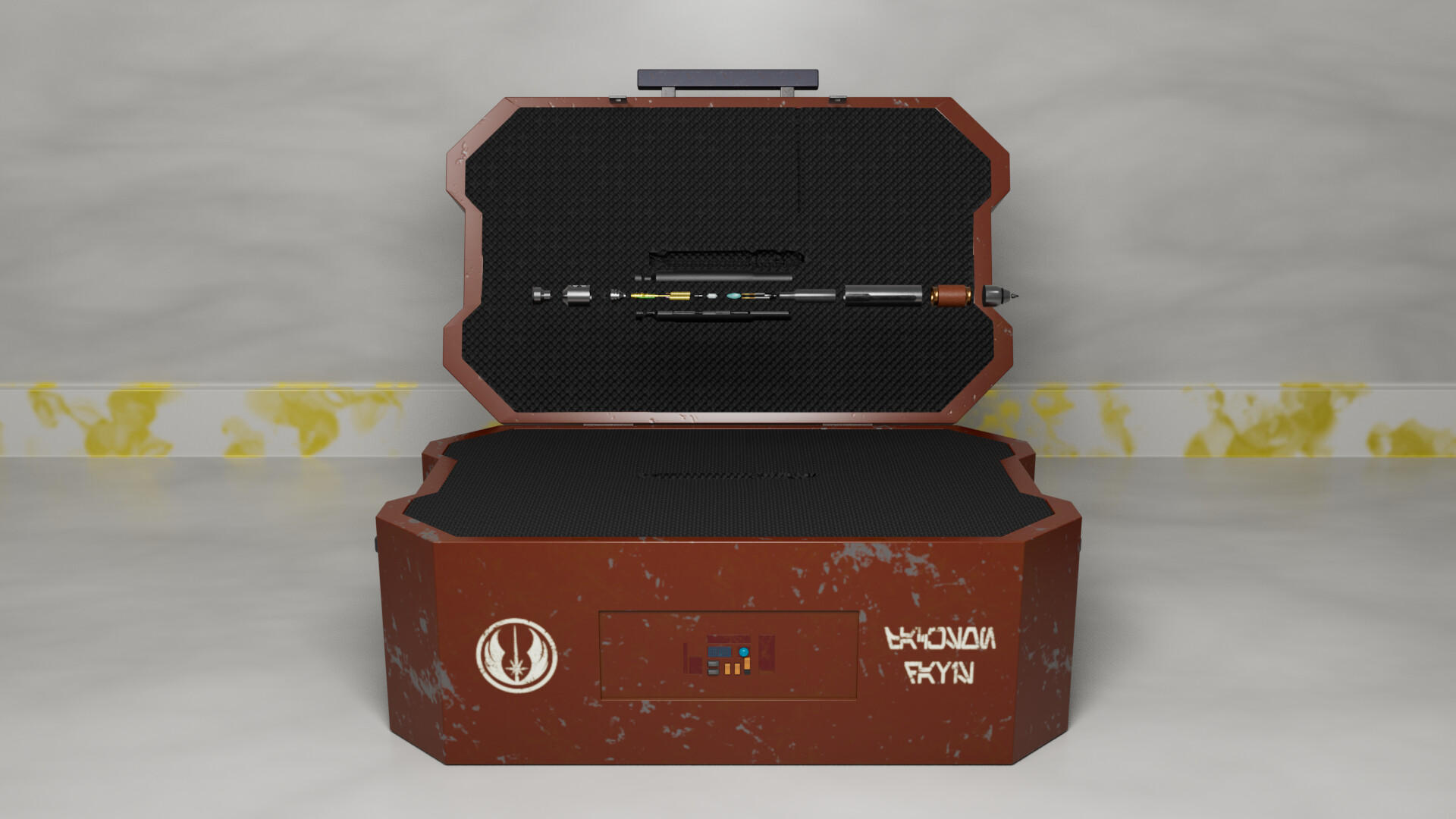 ArtStation - Lightsaber Crate