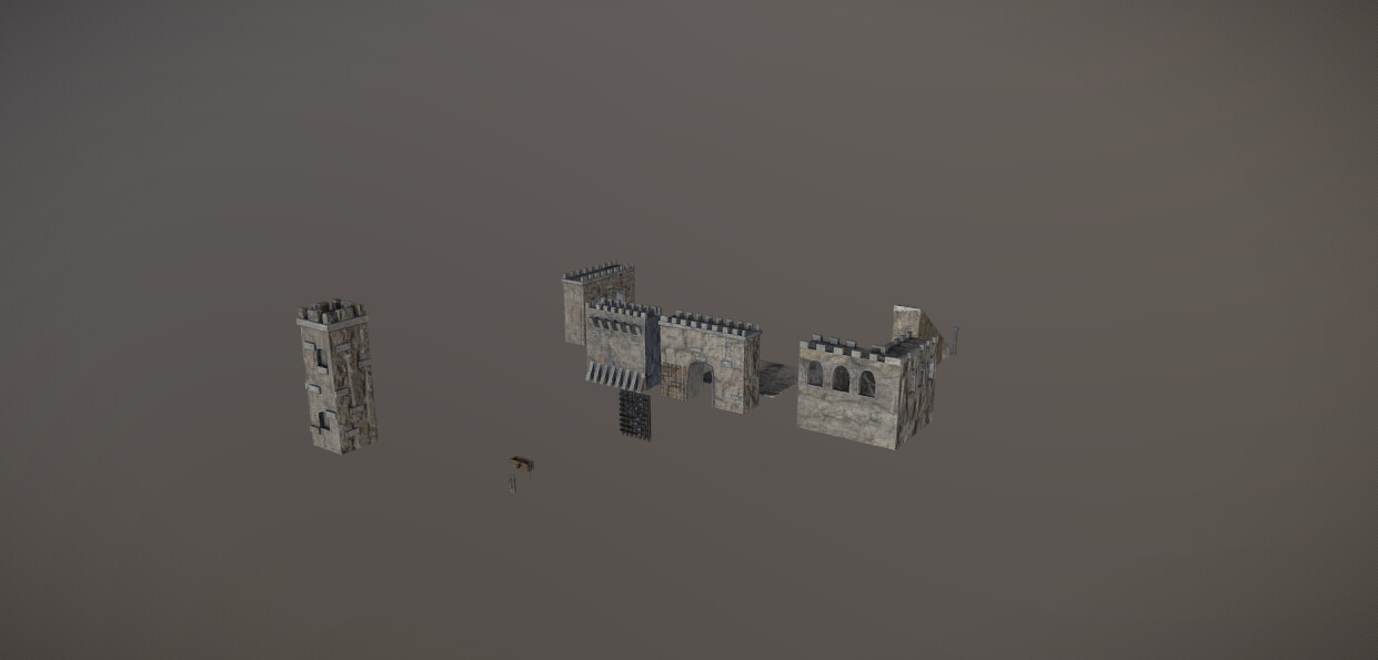 ArtStation - Modular Castle