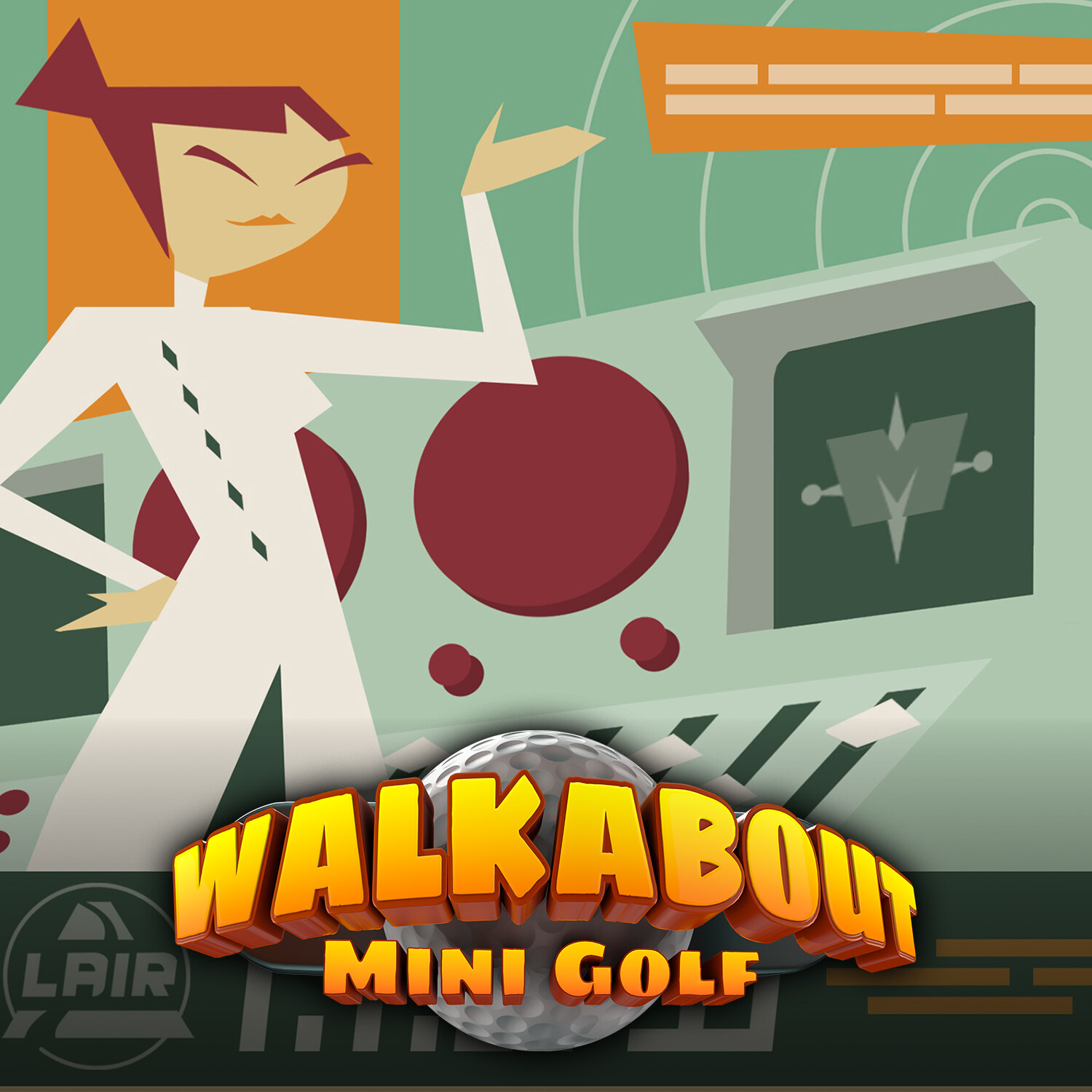 ArtStation - Walkabout Mini Golf VR Laser Lair