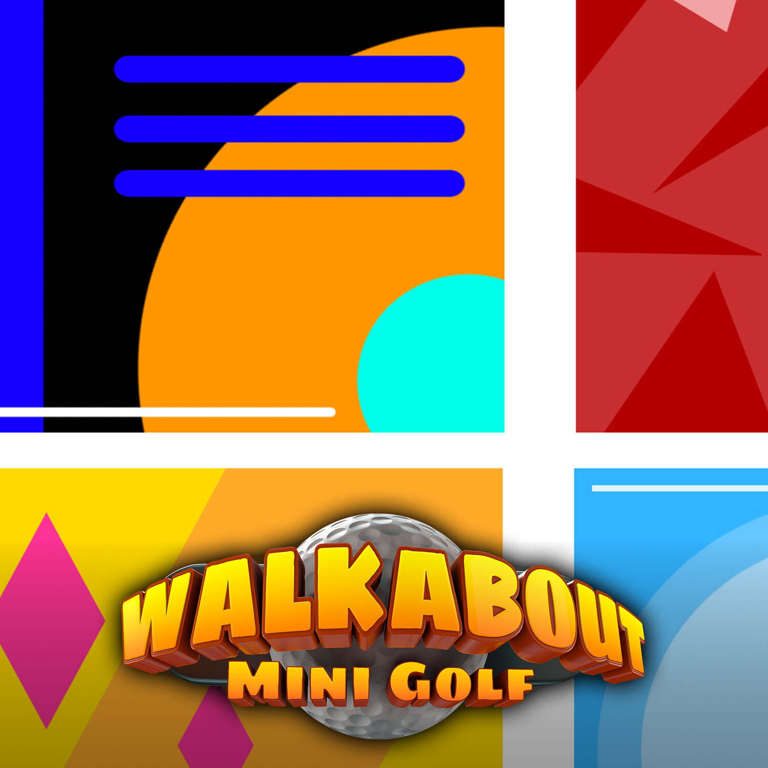ArtStation - Walkabout Mini Golf VR Upside Town