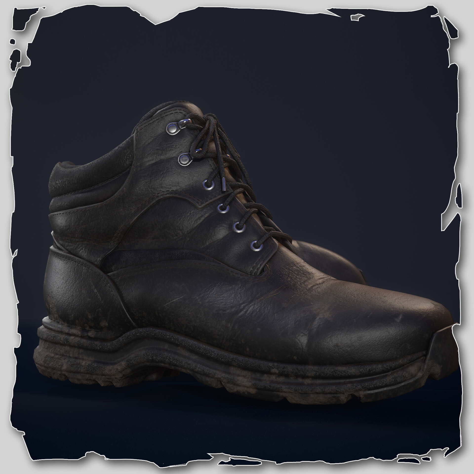 ArtStation - Real time boots