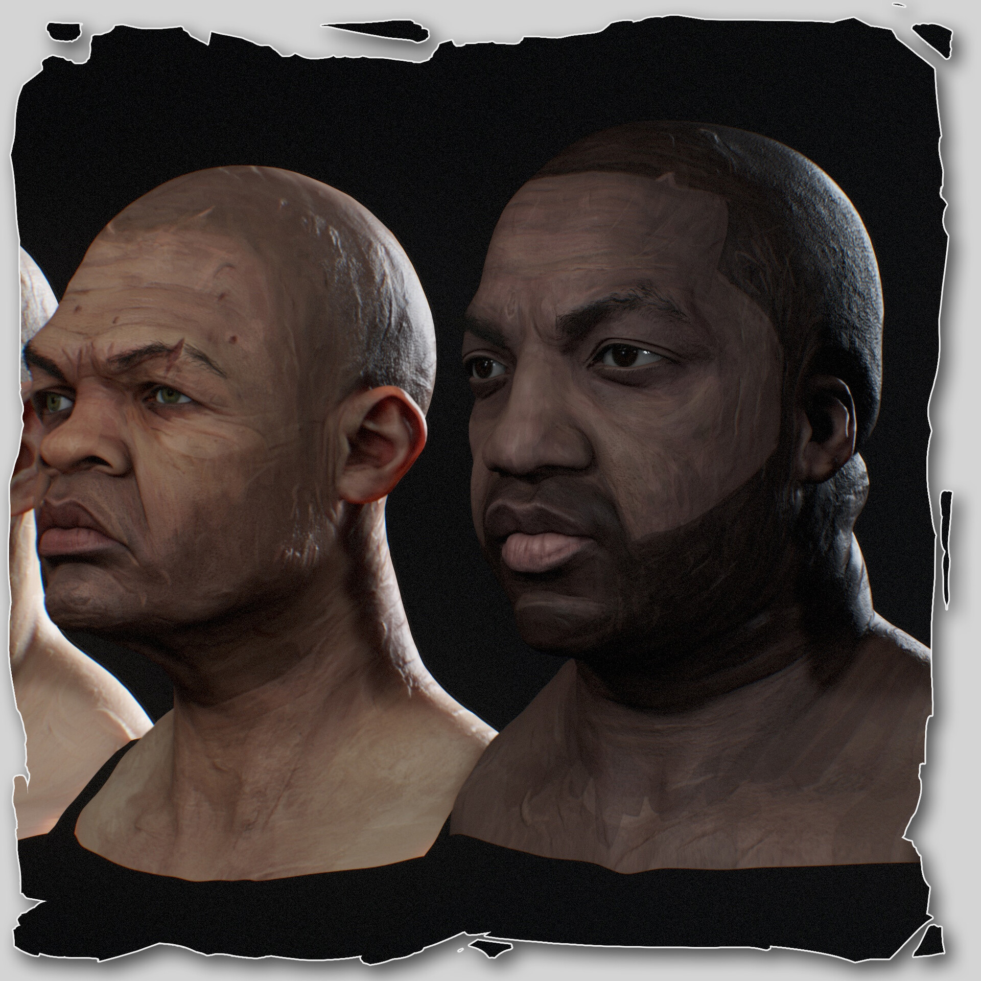 ArtStation - Stylized faces exploration