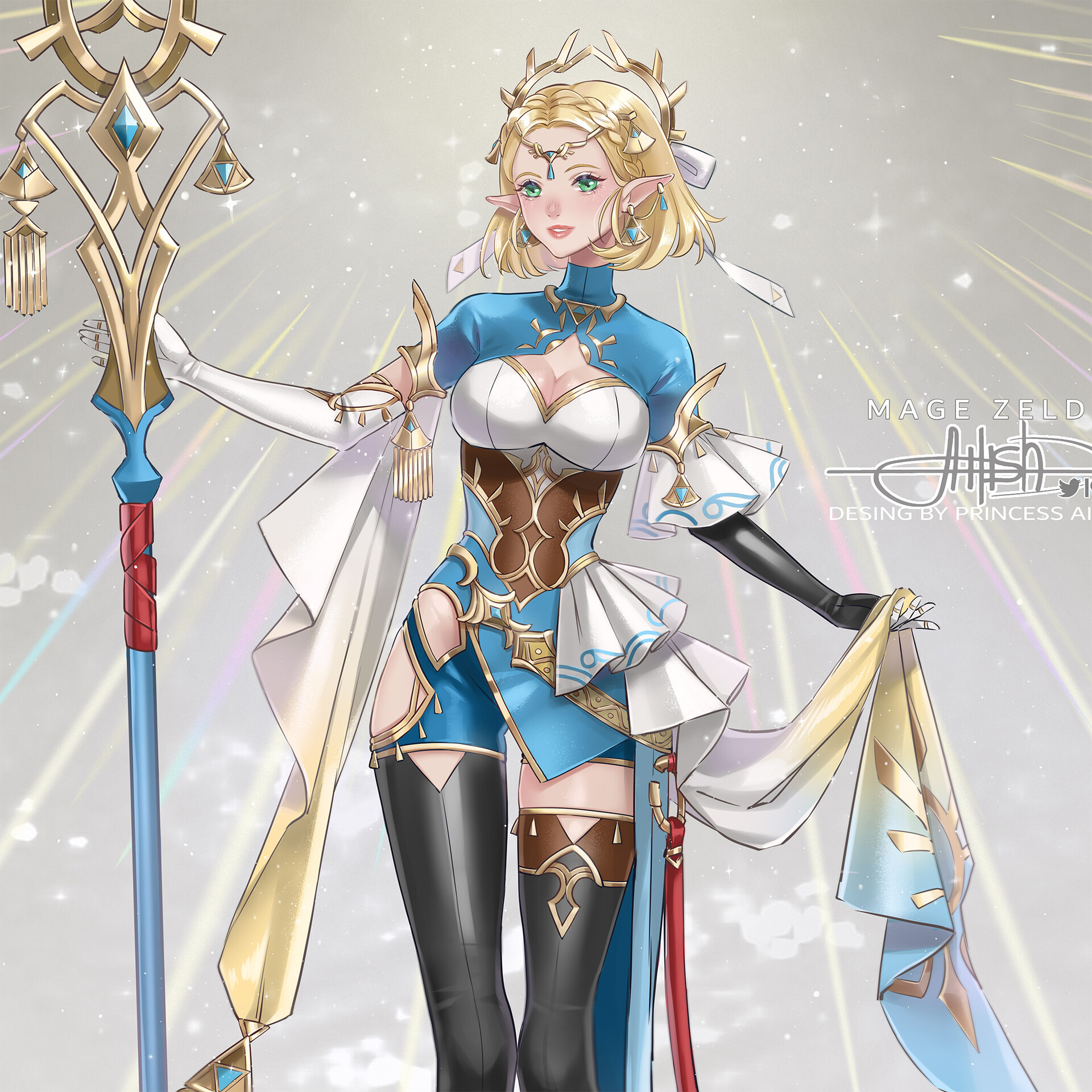 ArtStation - Mage Zelda
