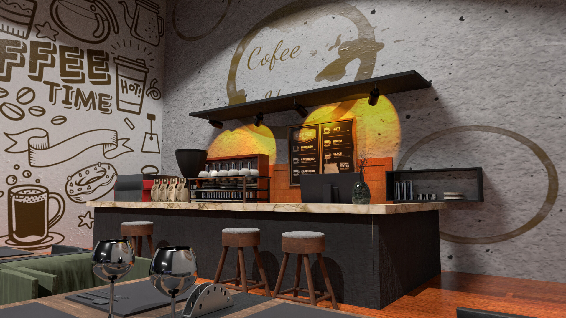 ArtStation - Coffee Shop