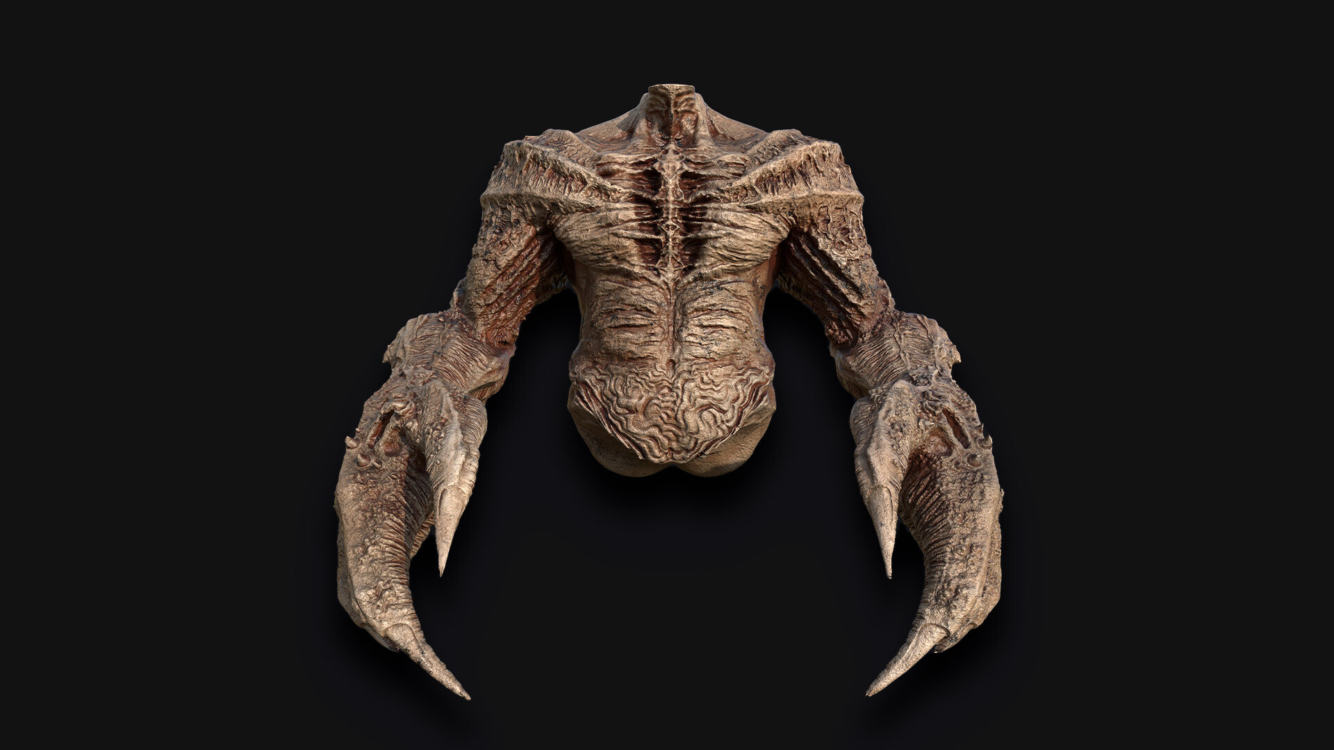 ArtStation - Monster Arm & Blendshape IMM Brush