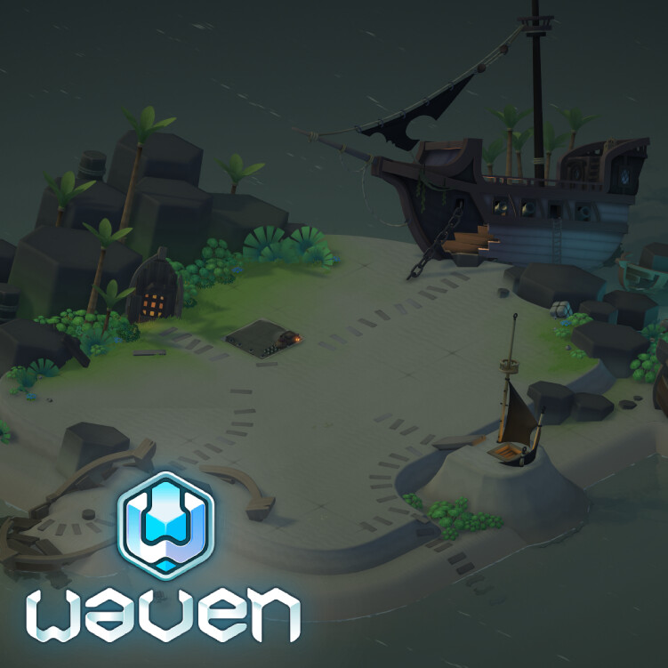 ArtStation - Waven : Hub Boat & Donjon Ecailleux