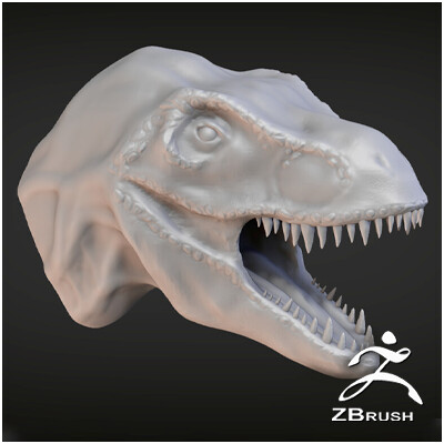 ArtStation - Tyrannosaurus Rex Bust