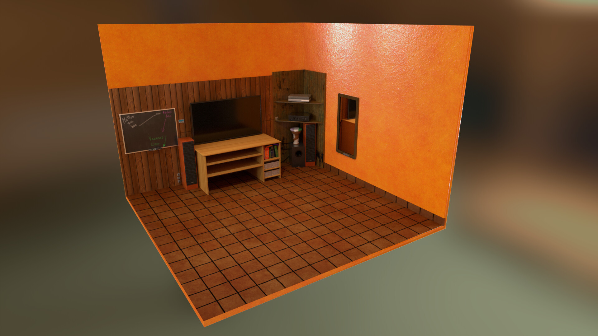 ArtStation - Isometric Room Rendering P1