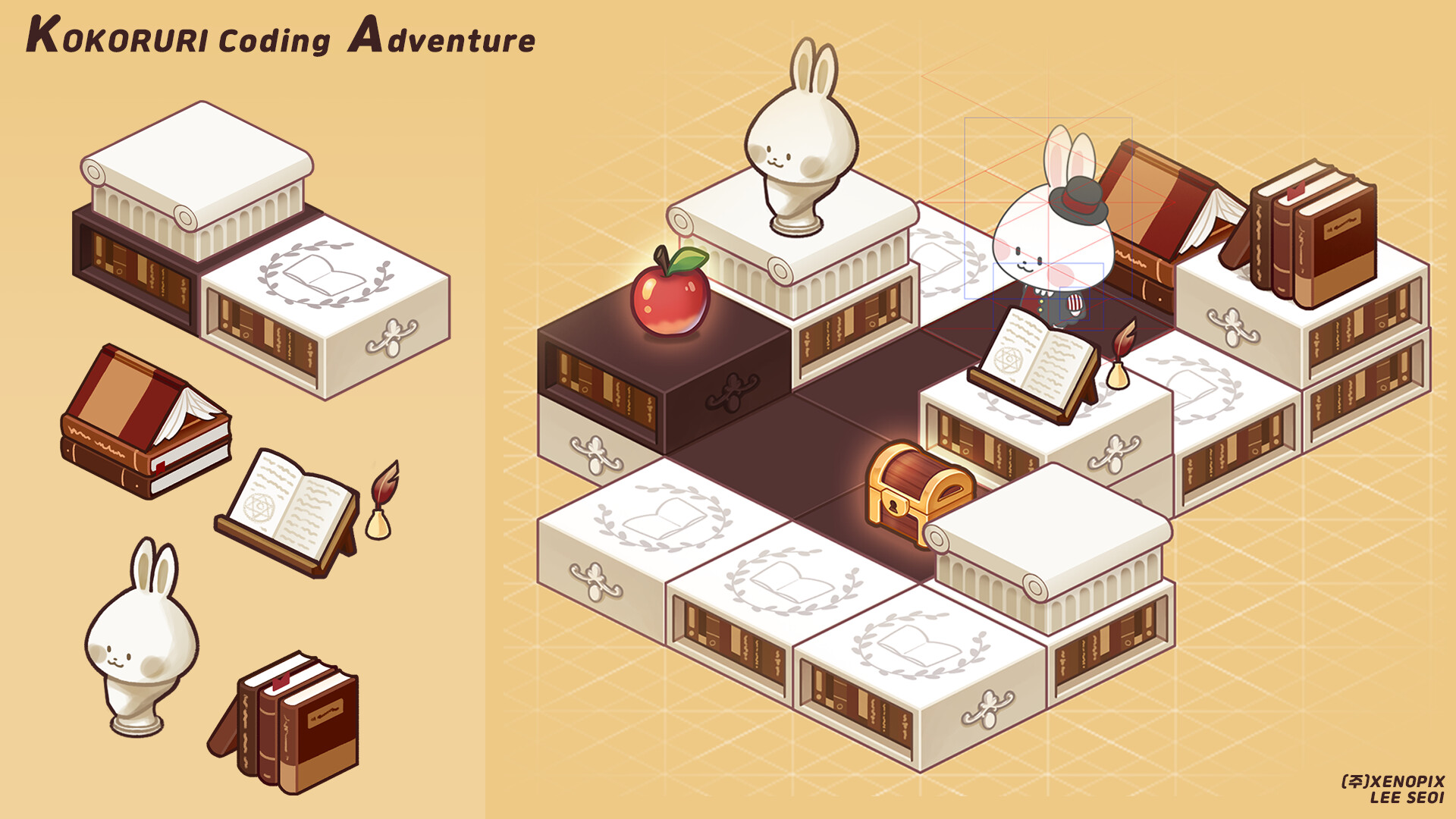 ArtStation - Koko Coding Cafe Adventure