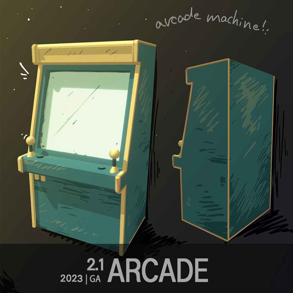 ArtStation - 2.1 3D Art Arcade